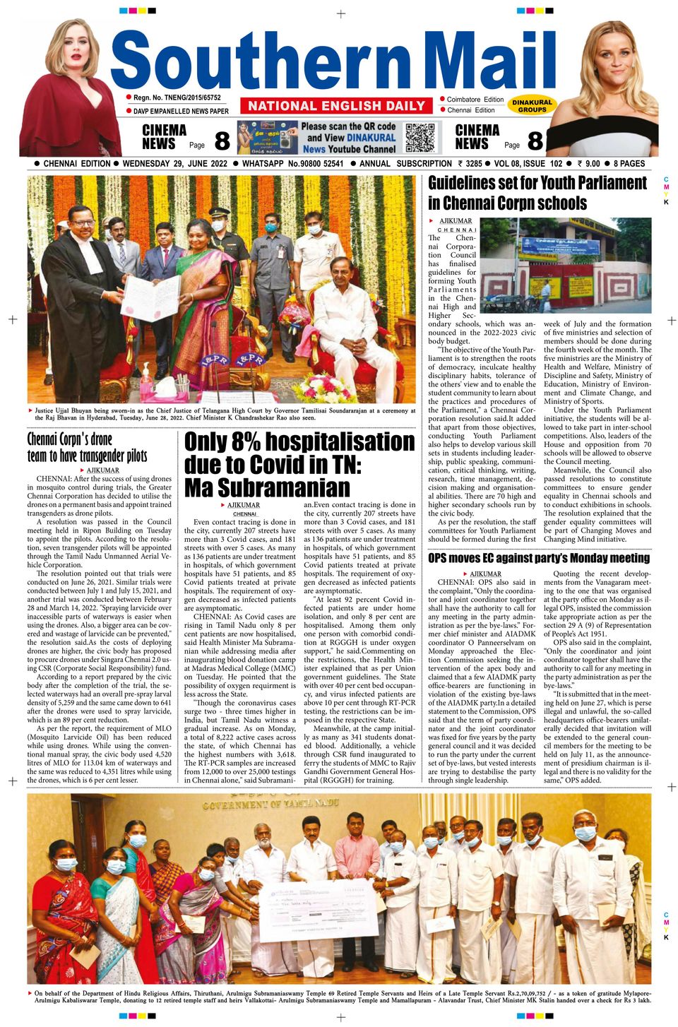 Southern Mail Newspaper-SOUTHERN MAIL 29.06.2022 Newspaper