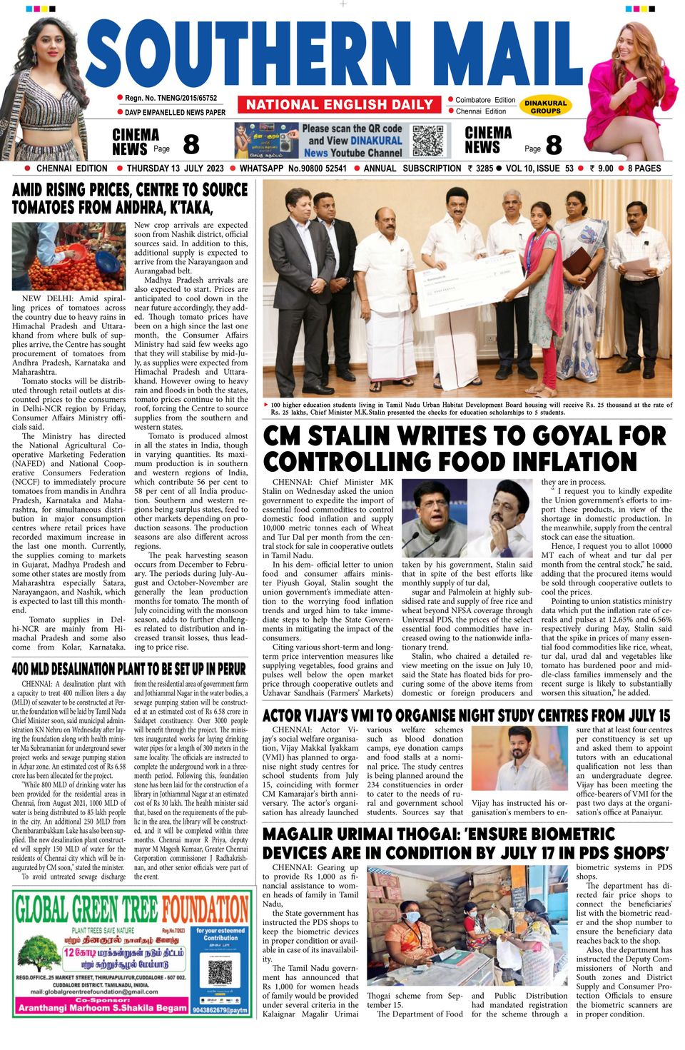 Southern Mail Newspaper-July 13,2023 Newspaper