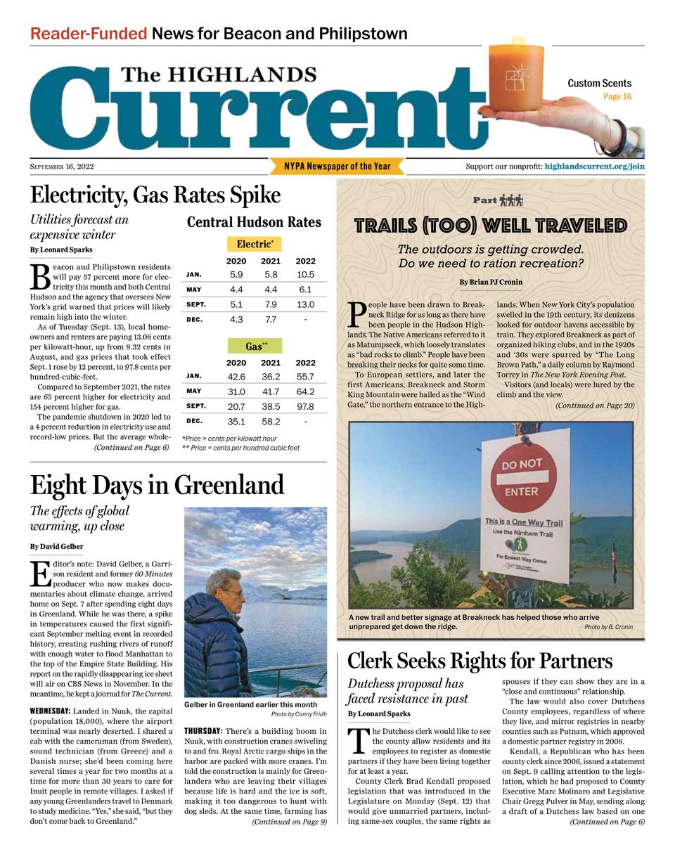 The Highlands Current Newspaper - Get your Digital Subscription