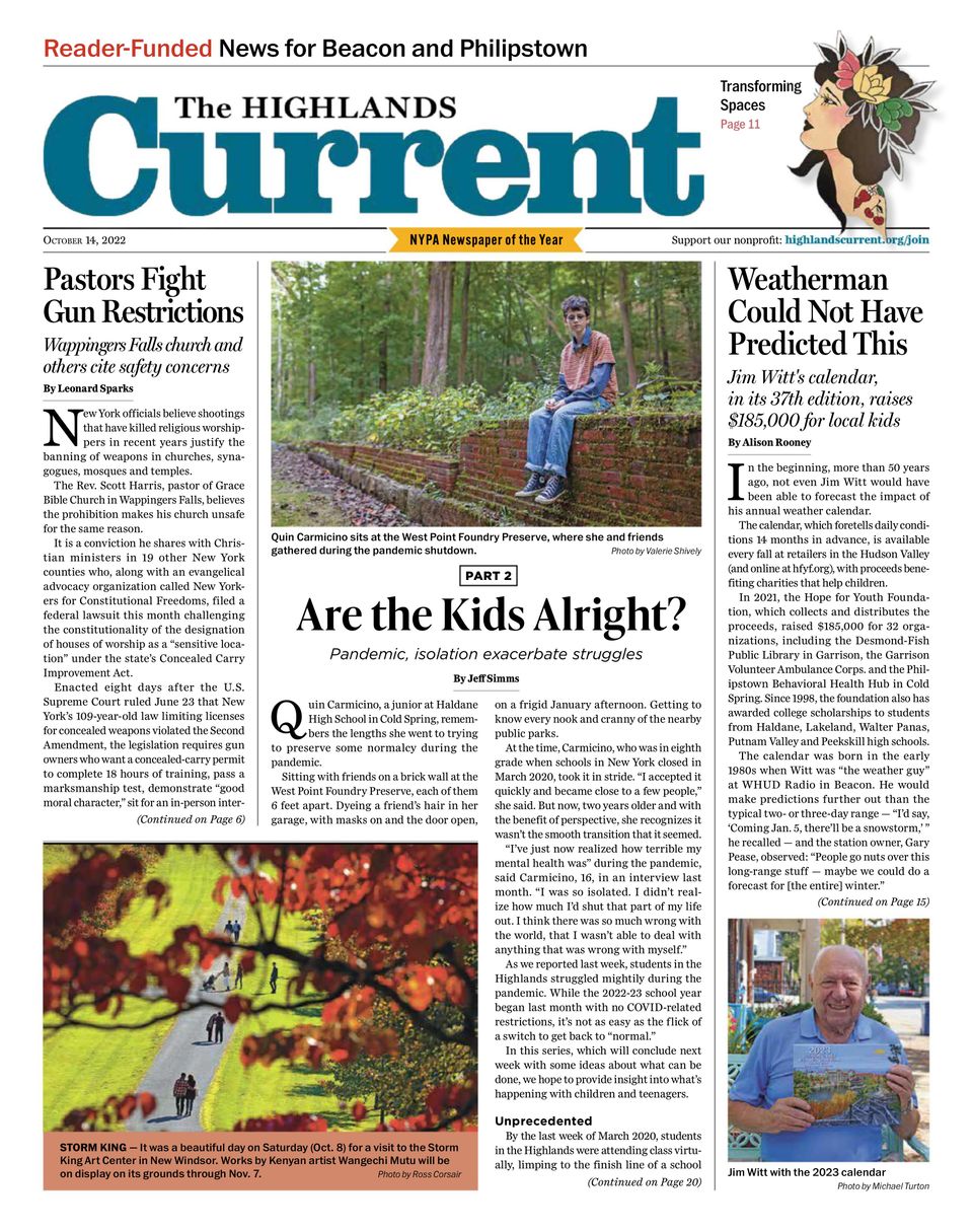 The Highlands Current-Oct. 14, 2022 Newspaper - Get your Digital ...