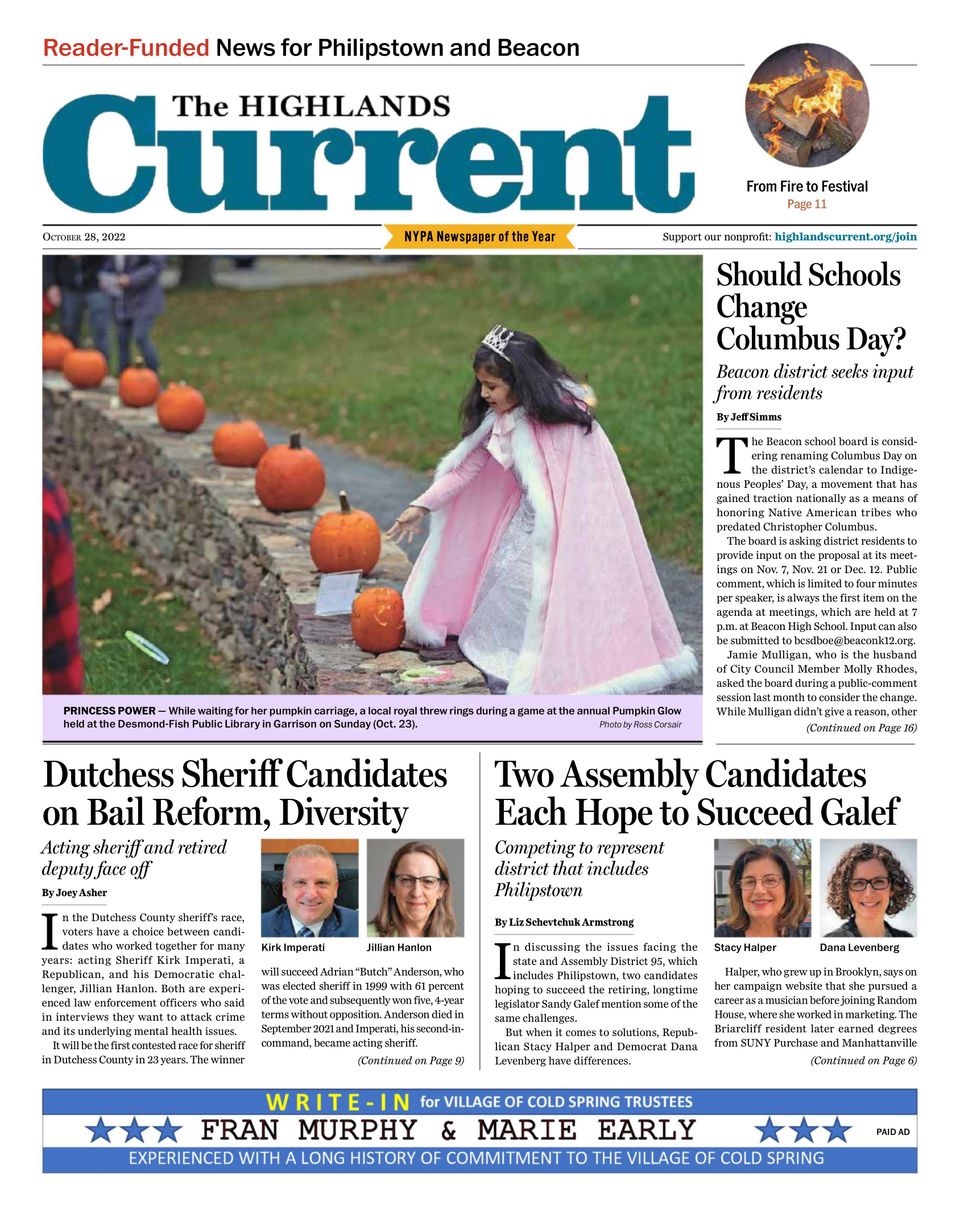 The Highlands Current-Oct. 28, 2022 Newspaper - Get your Digital ...