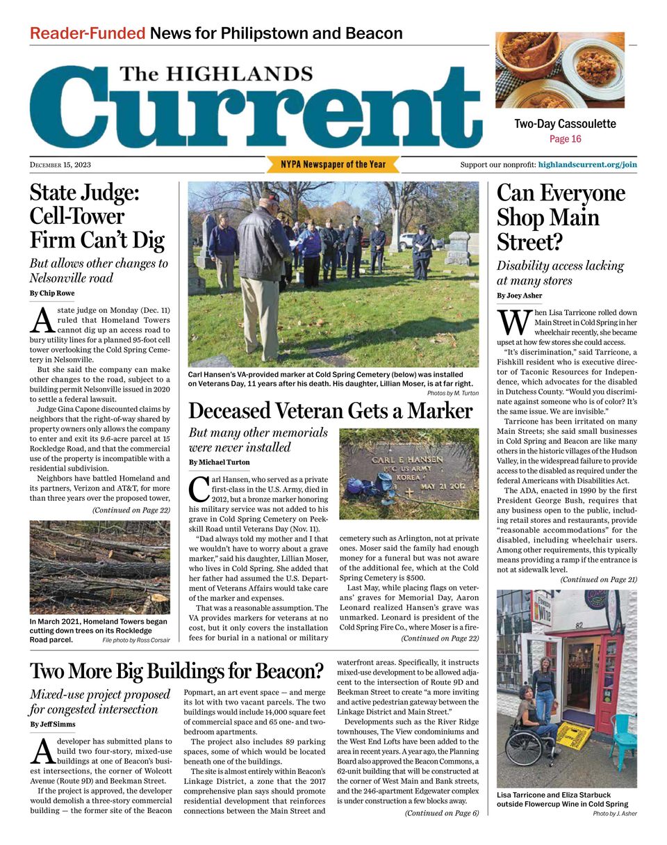 The Highlands Current Newspaper - Get your Digital Subscription