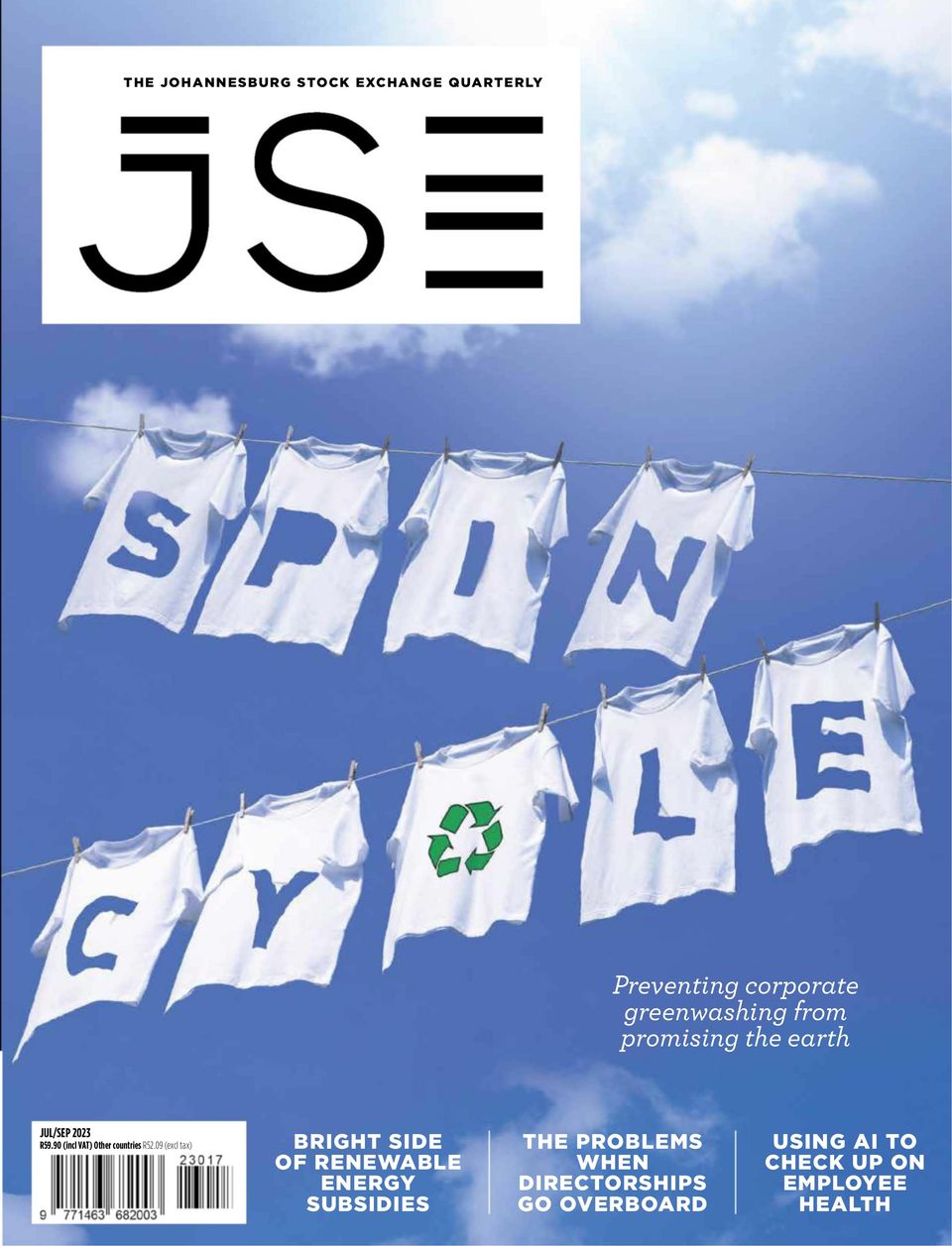JSE - Johannesburg Stock Exchange Magazine Magazine