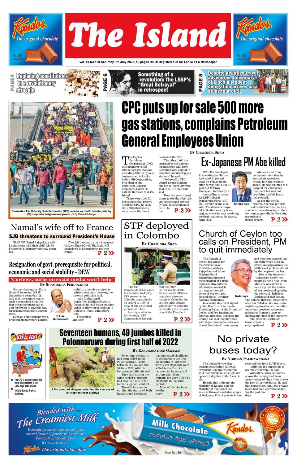Get digital access to The Island - July 09, 2022 issue | Magzter.com