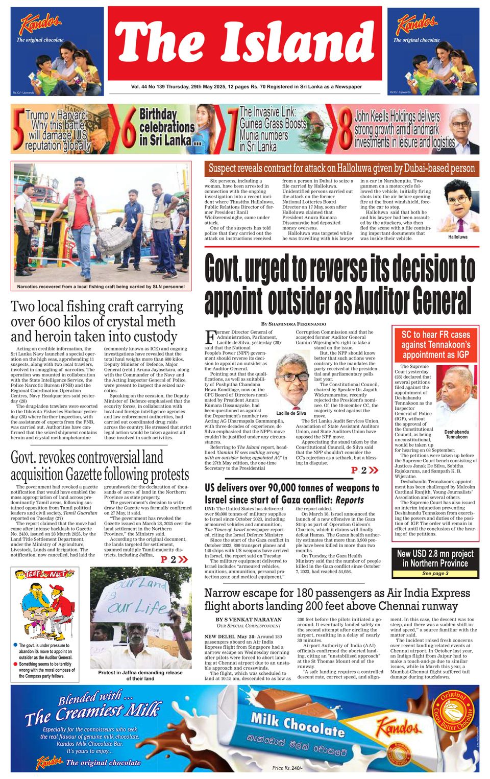Get digital access to The Island - May 29, 2025 issue | Magzter.com