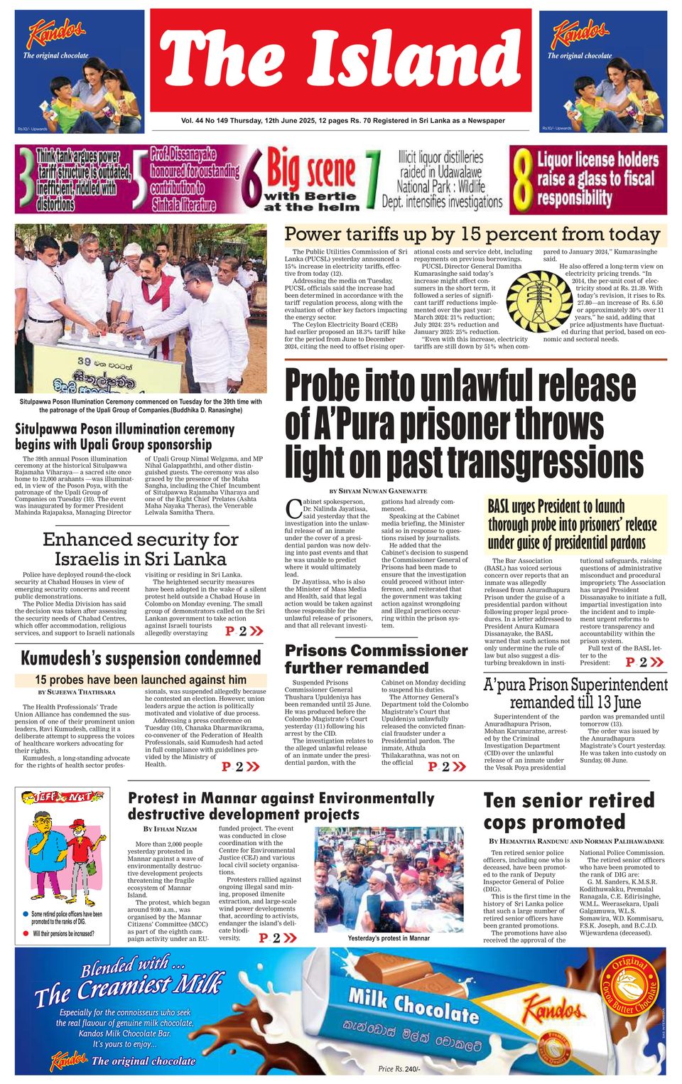 Get digital access to The Island - June 12, 2025 issue | Magzter.com