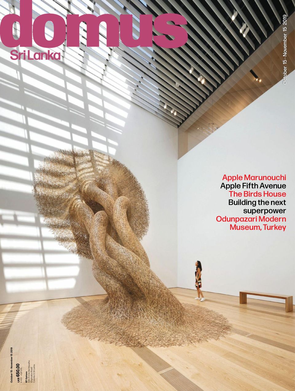 Get digital access to Domus Srilanka - October 2019 issue | Magzter.com