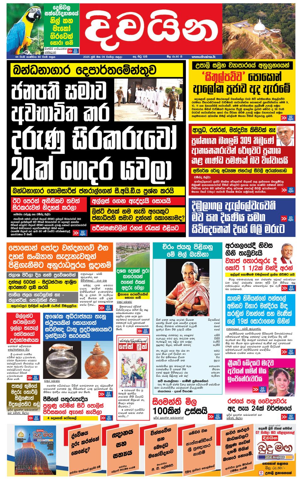Get digital access to Divaina Newspaper | Magzter.com