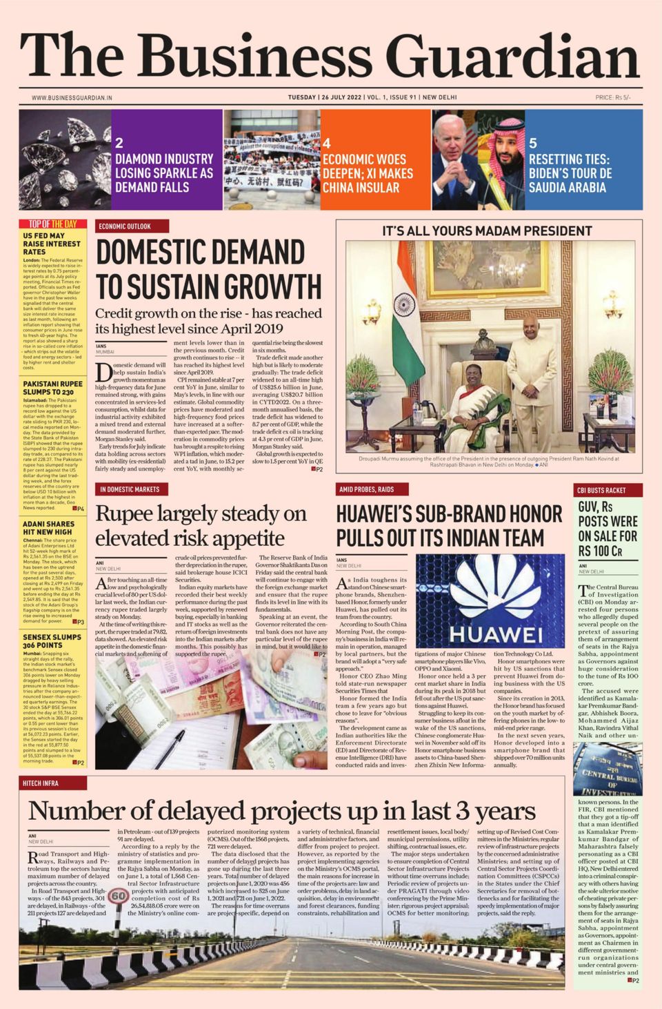 The Business Guardian-July 26, 2022 Newspaper - Get your Digital ...