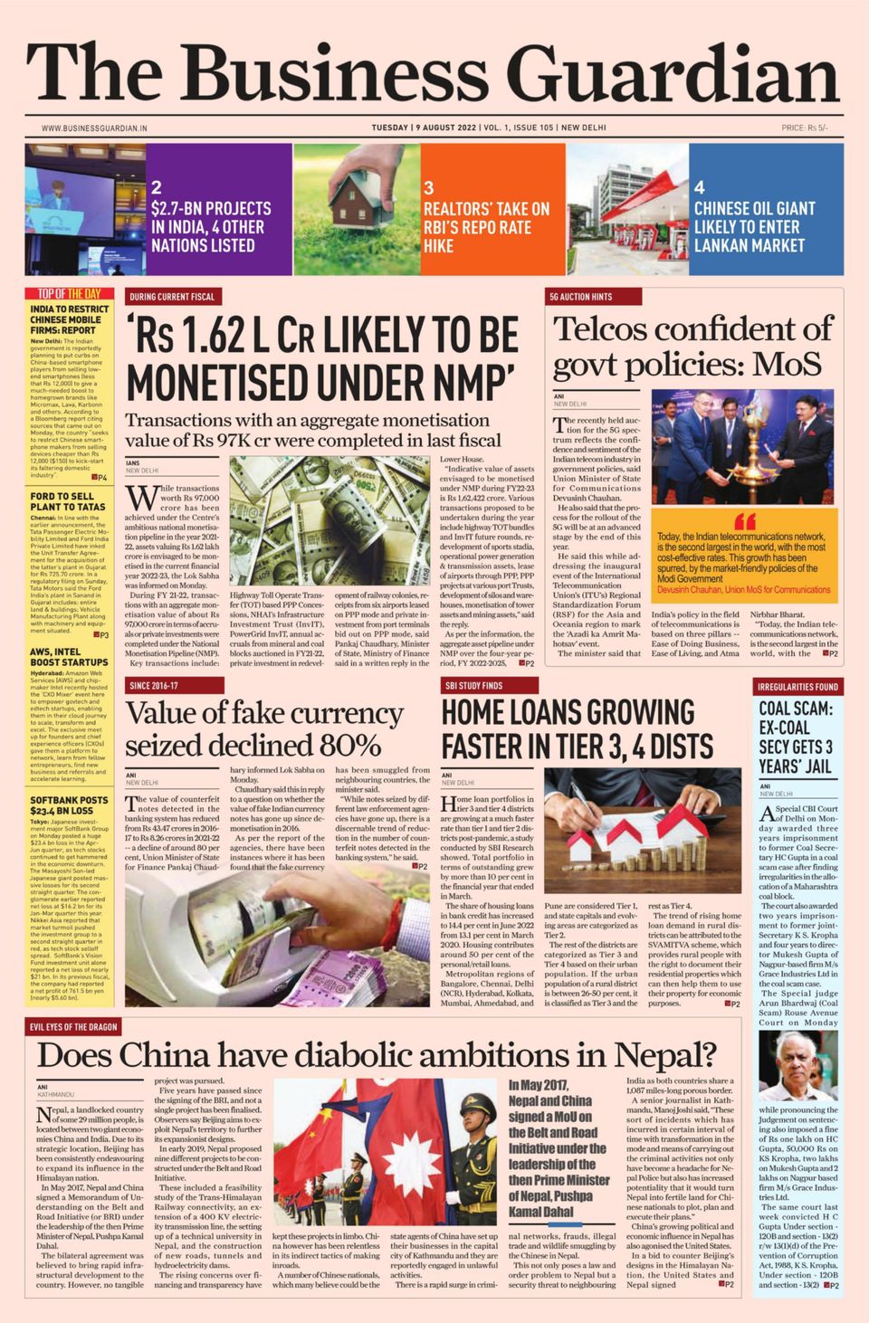 Get digital access to The Business Guardian - August 09, 2022 issue ...