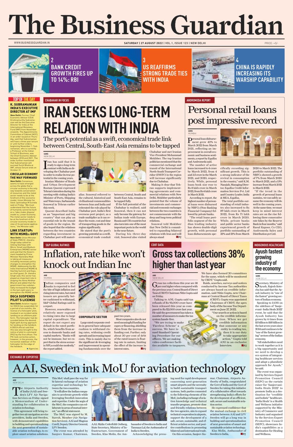 Get digital access to The Business Guardian - August 27, 2022 issue ...