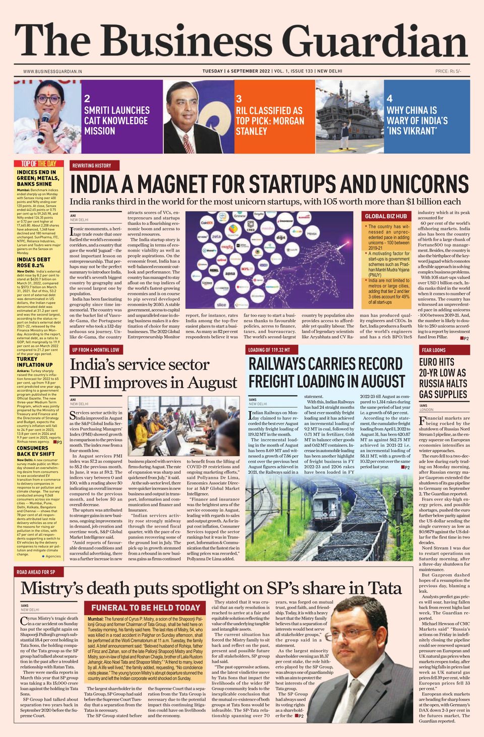 Get digital access to The Business Guardian - September 06, 2022 issue ...