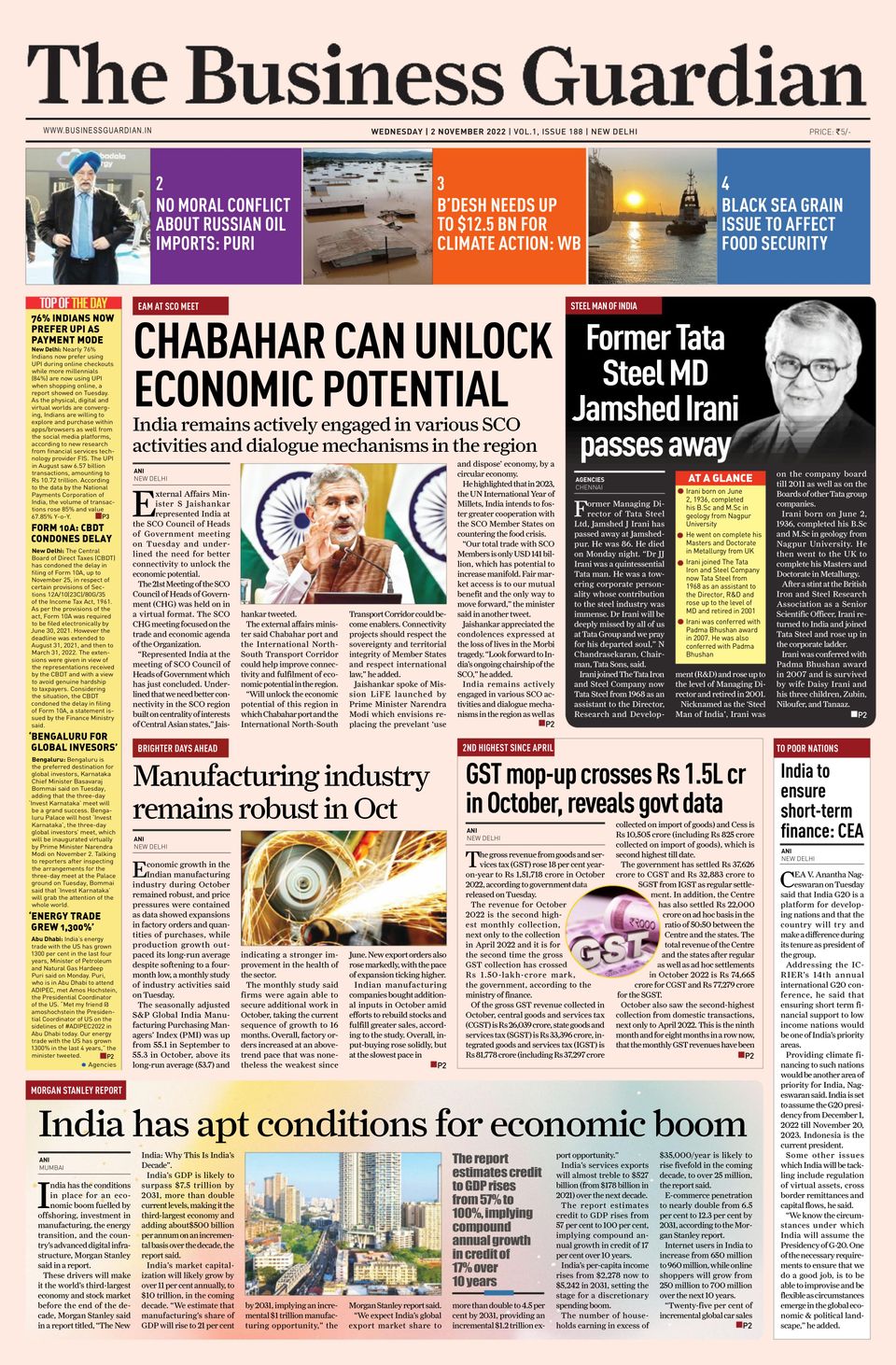 Get digital access to The Business Guardian - November 02, 2022 issue ...