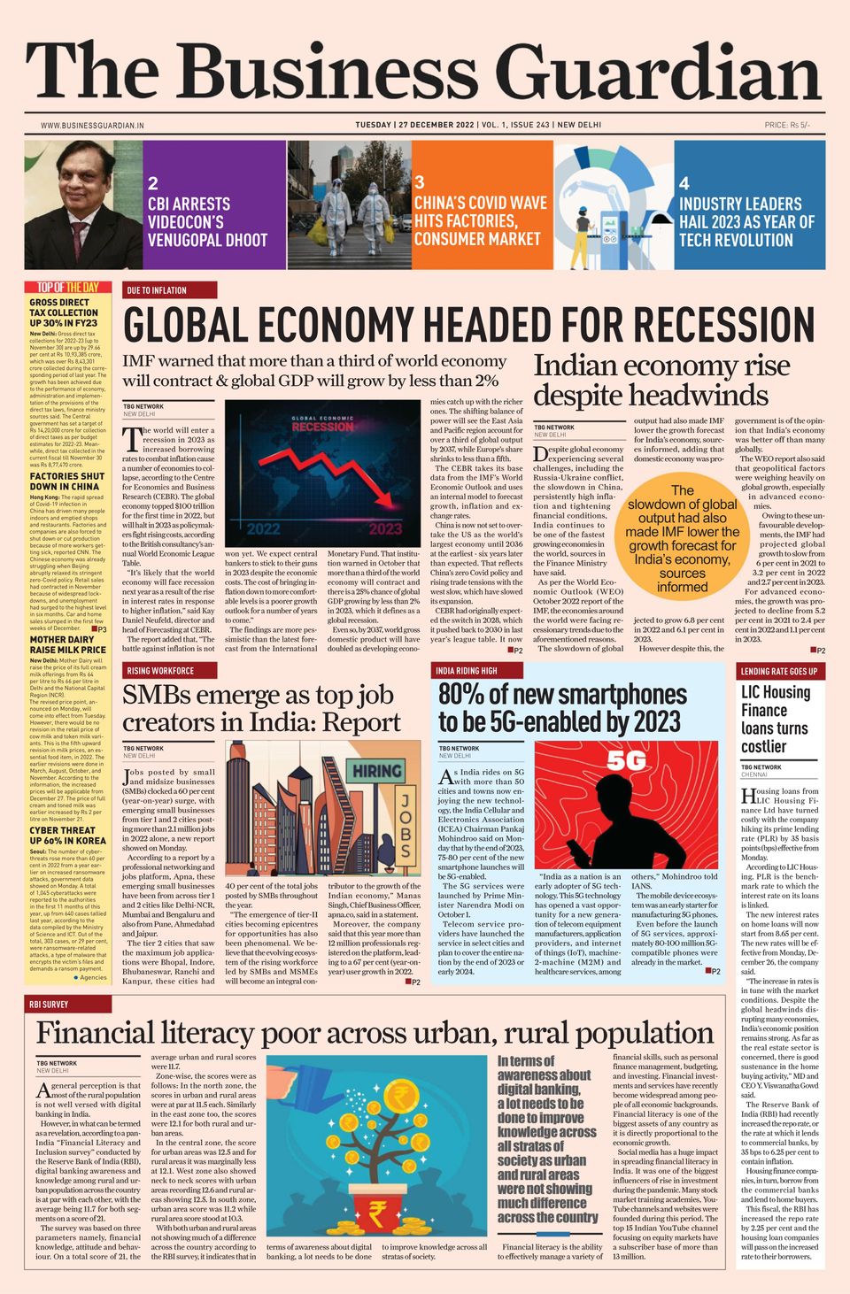 Get digital access to The Business Guardian - December 27, 2022 issue | Magzter.com