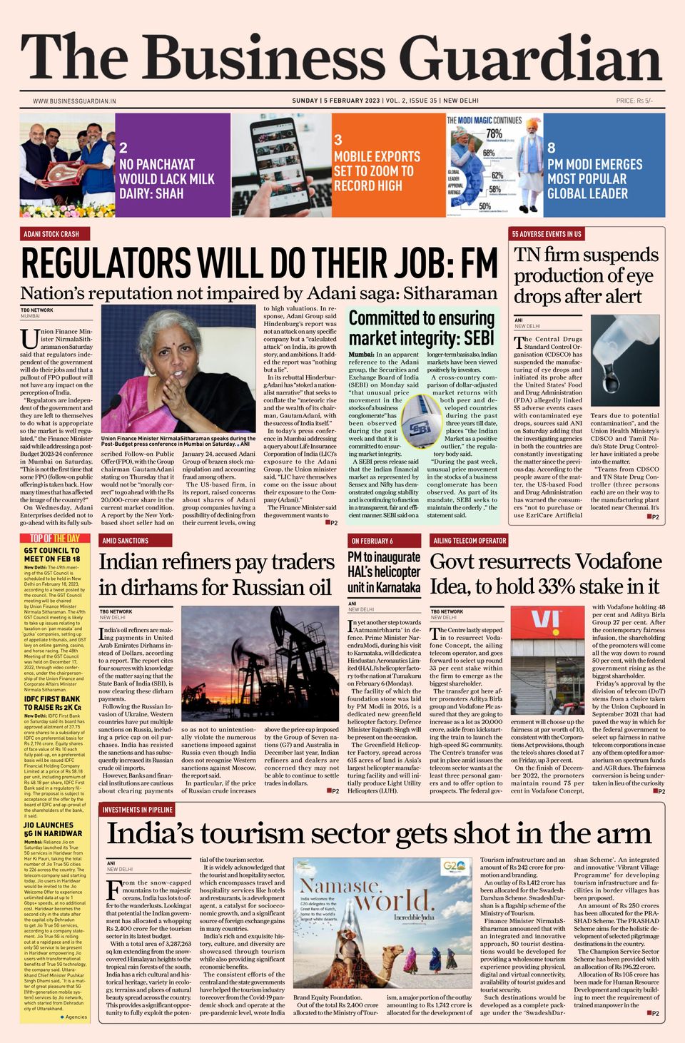 Get digital access to The Business Guardian - February 05, 2023 issue ...