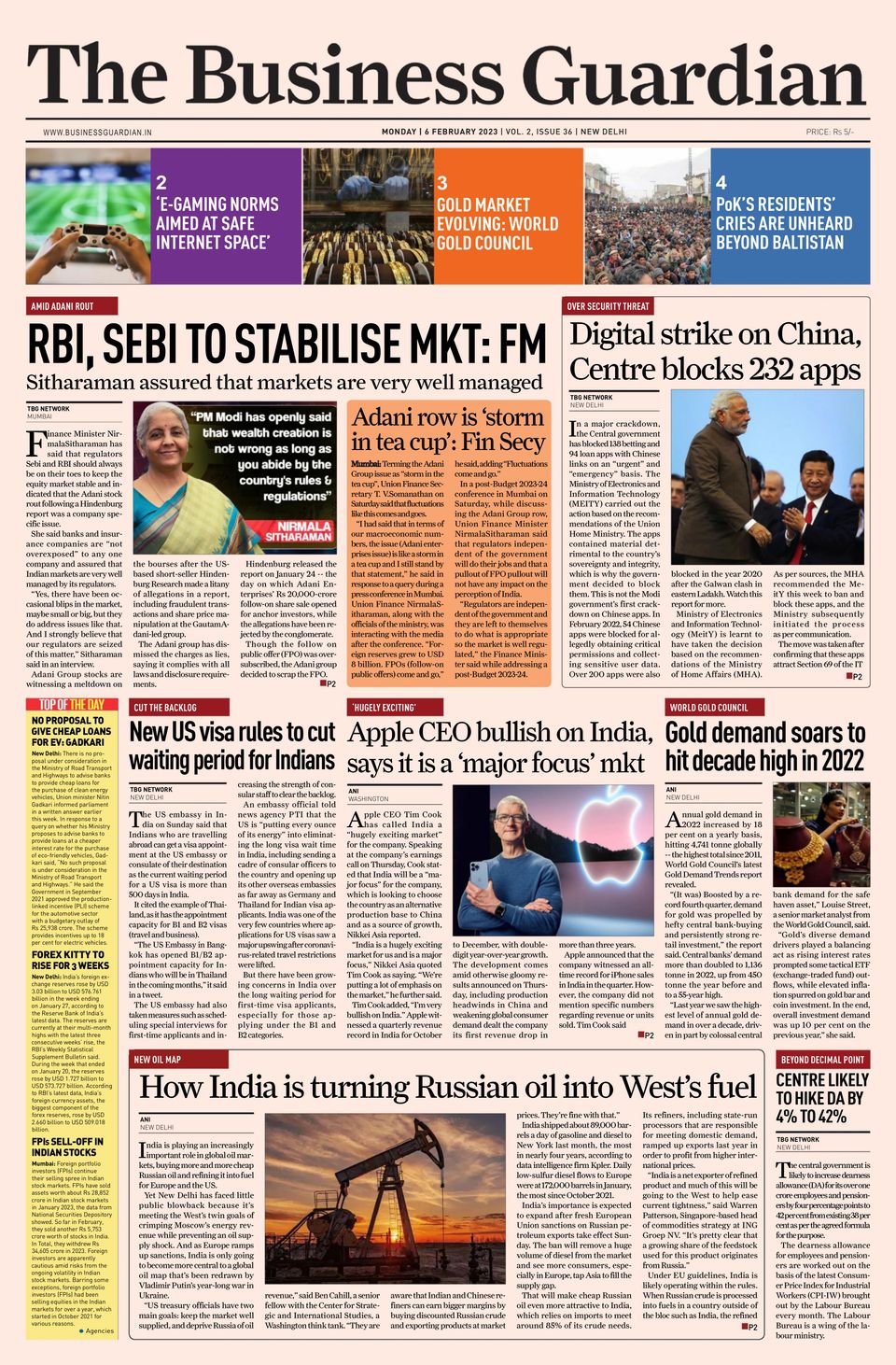 Get digital access to The Business Guardian - February 06, 2023 issue ...