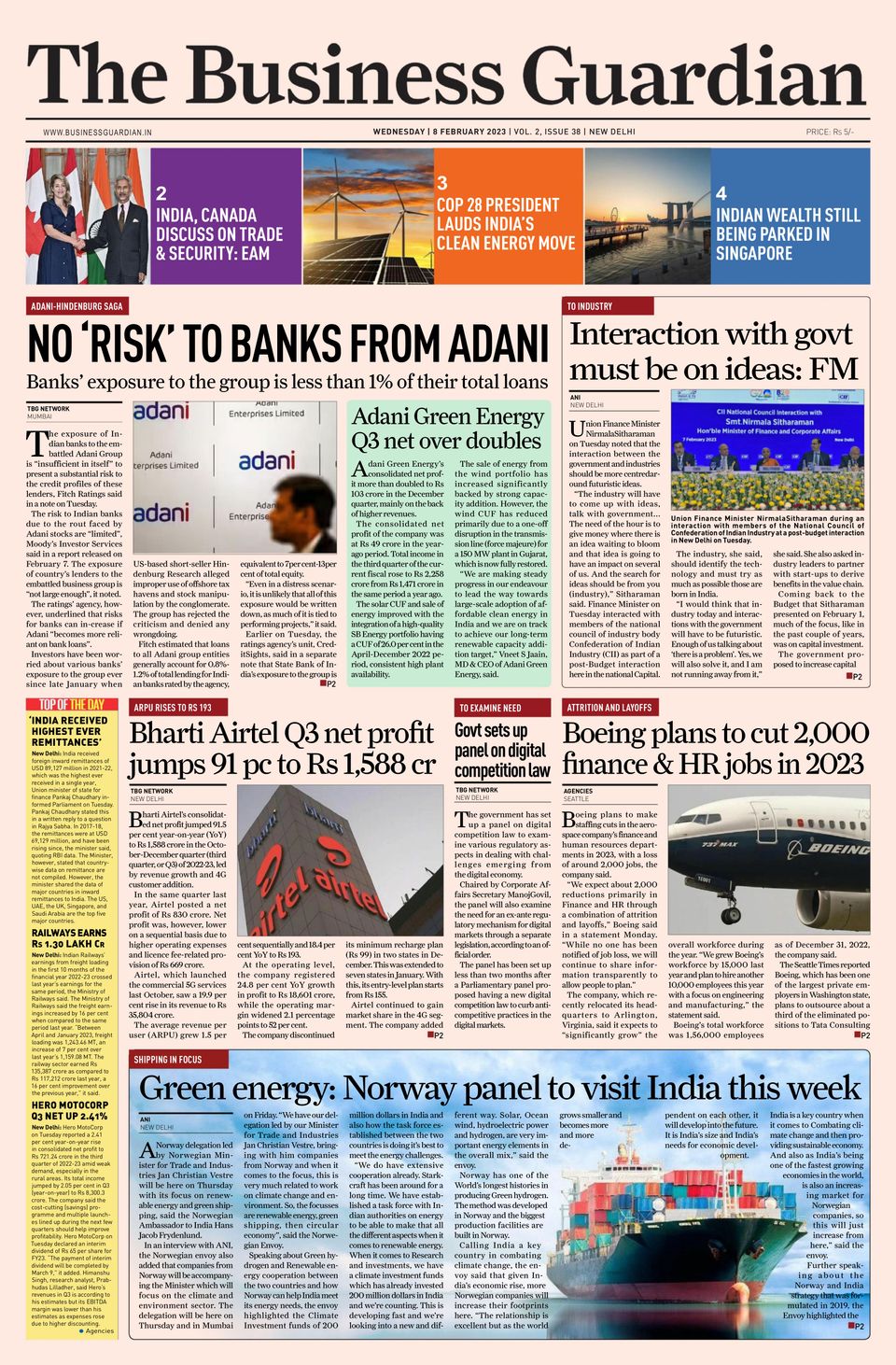 Get digital access to The Business Guardian - February 08, 2023 issue ...