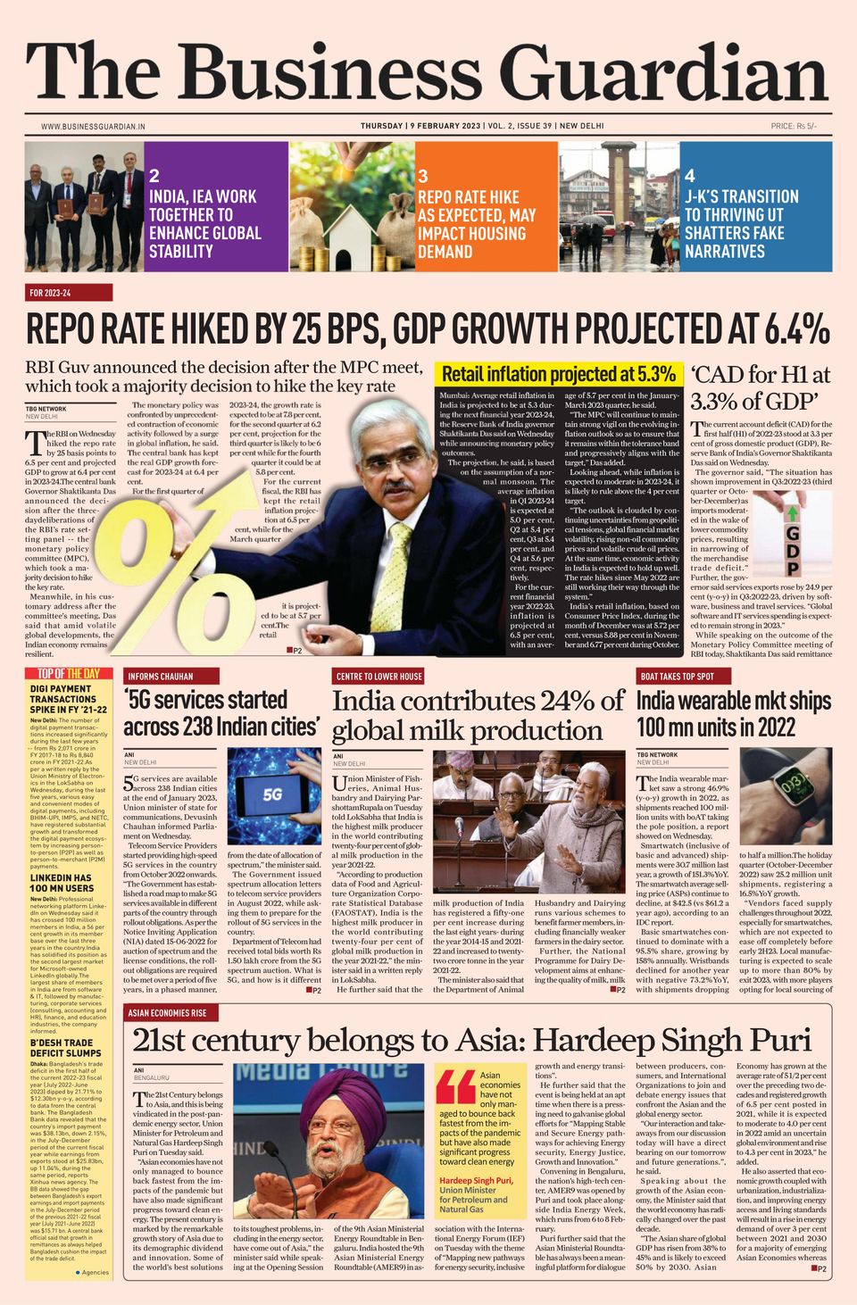 Get digital access to The Business Guardian - February 09, 2023 issue ...