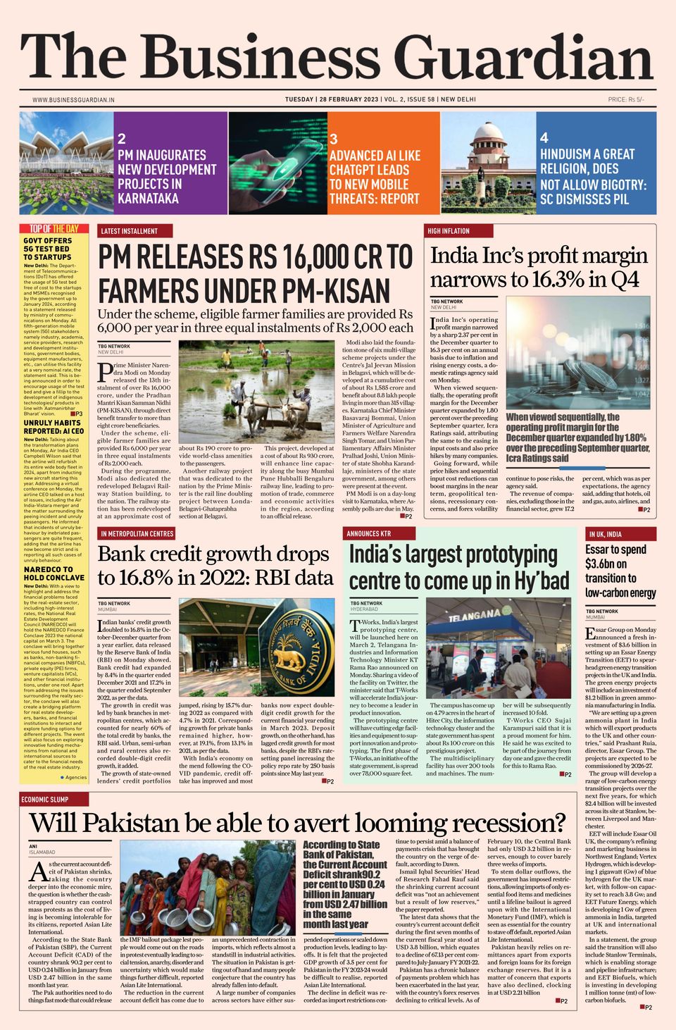 The Business Guardian-February 28, 2023 Newspaper
