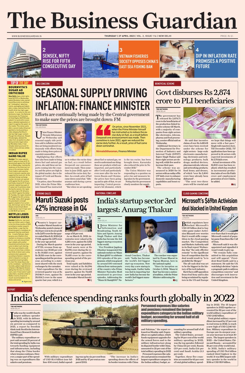 Get digital access to The Business Guardian - April 27, 2023 issue ...