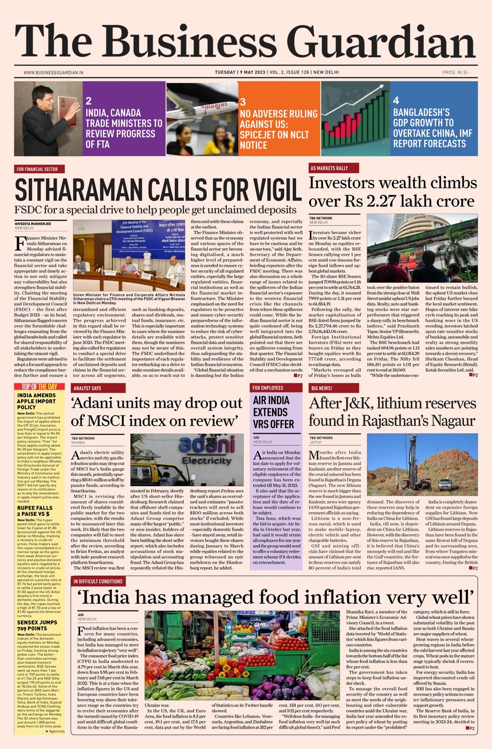 Get digital access to The Business Guardian - May 09, 2023 issue ...