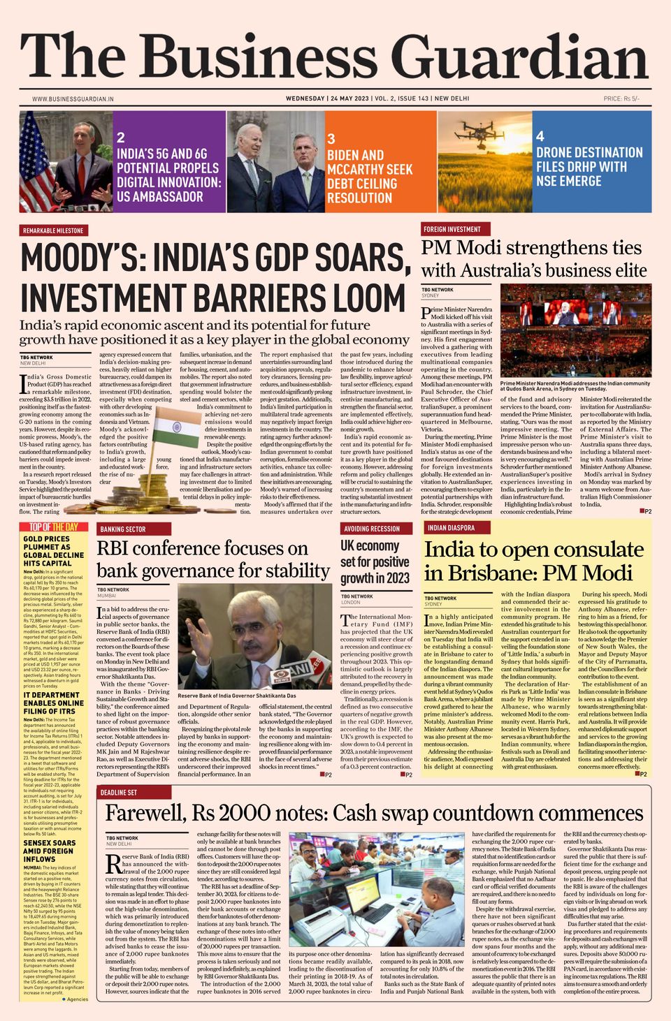 The Business Guardian Newspaper - Get your Digital Subscription
