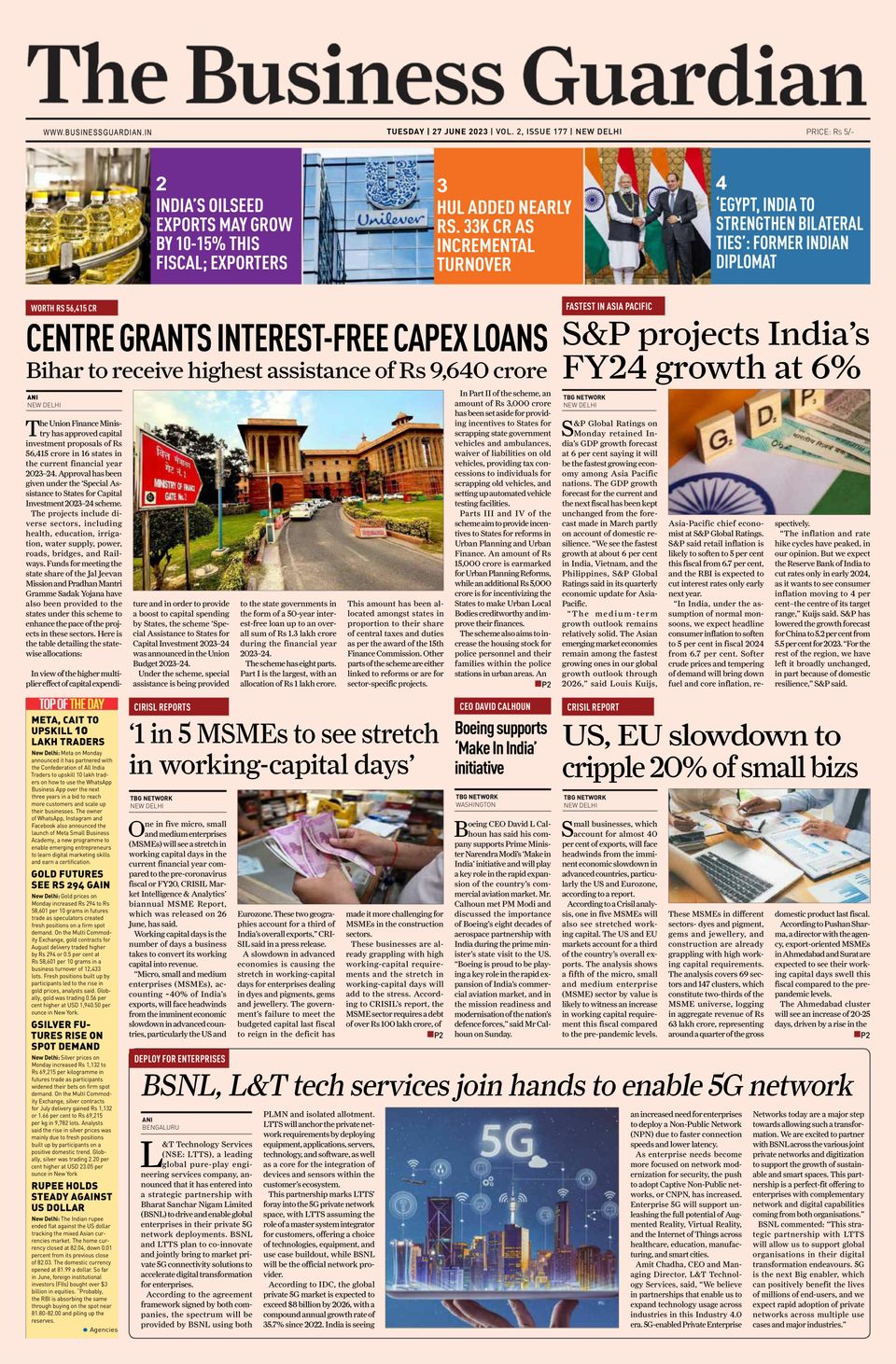 Get digital access to The Business Guardian - June 27, 2023 issue | Magzter.com