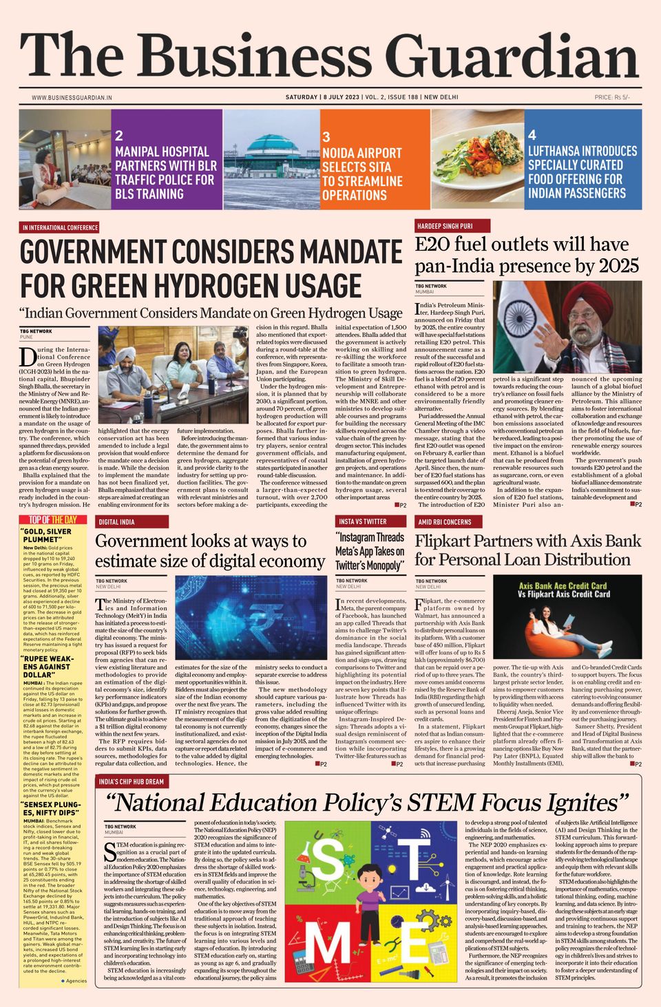 Get digital access to The Business Guardian - July 08, 2023 issue | Magzter.com