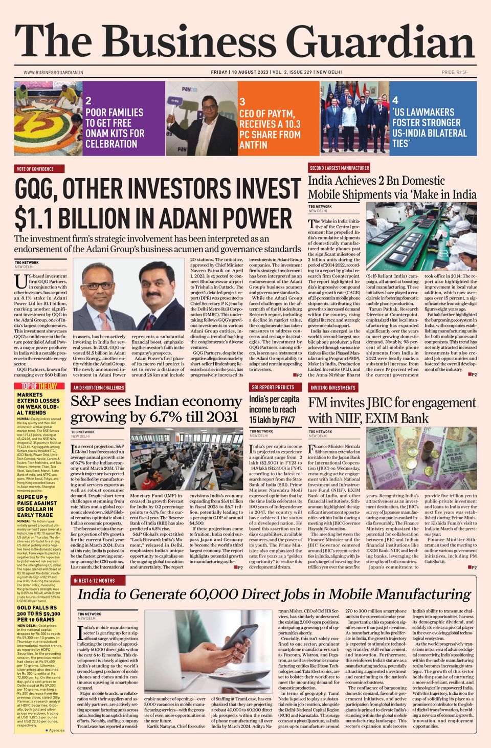 Get digital access to The Business Guardian - August 18, 2023 issue ...