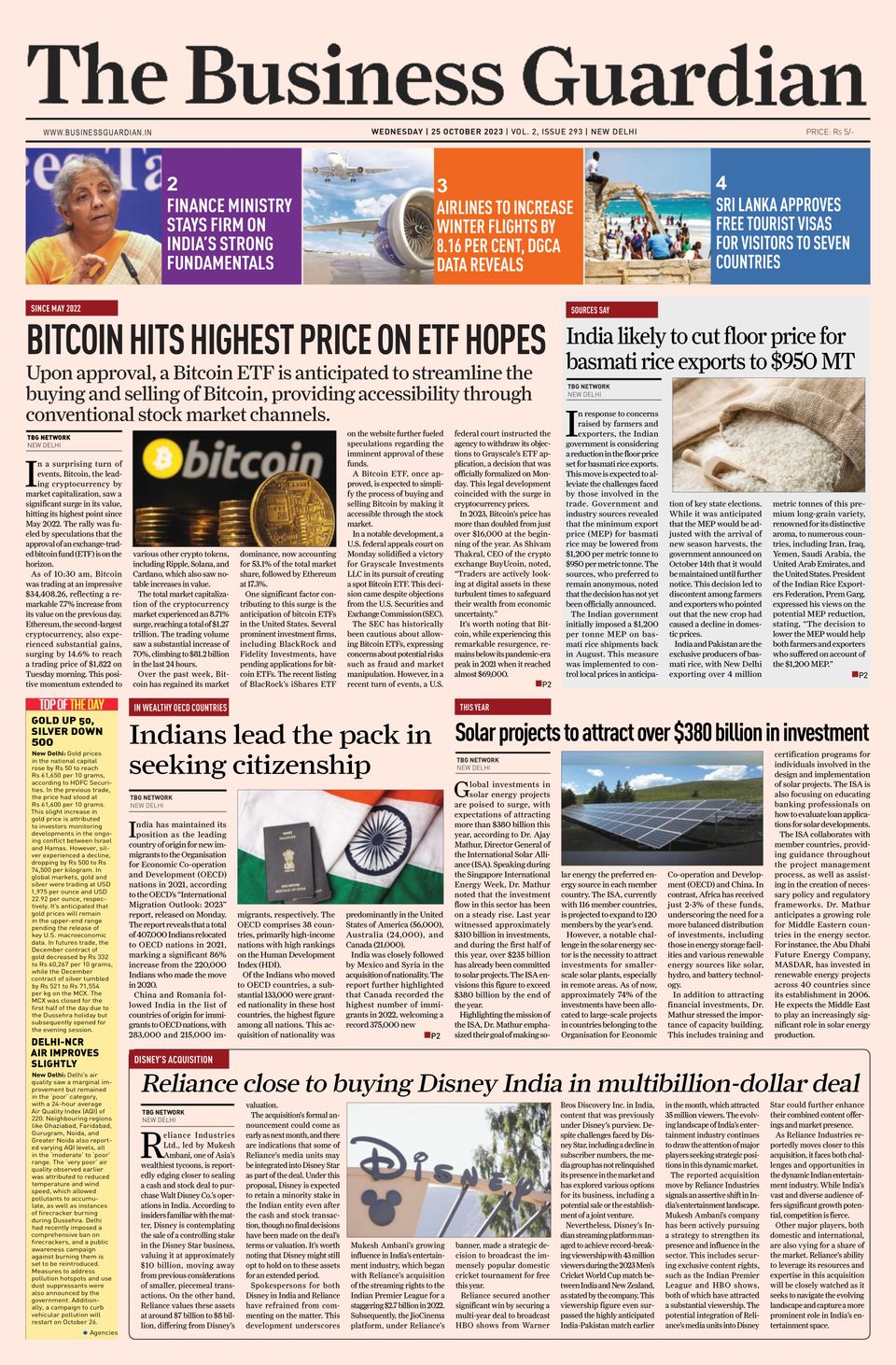 Get digital access to The Business Guardian - October 25, 2023 issue ...