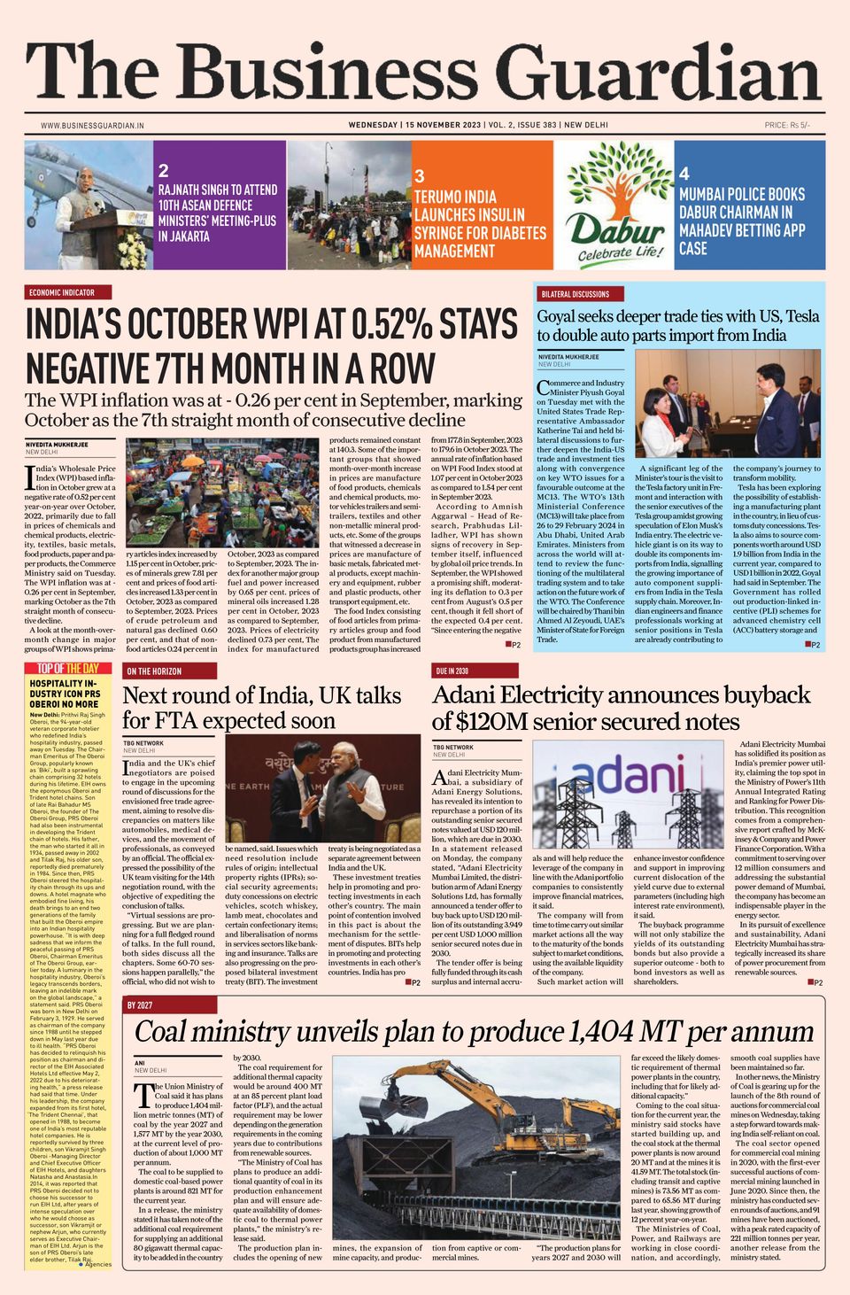 Get digital access to The Business Guardian - November 15, 2023 issue ...