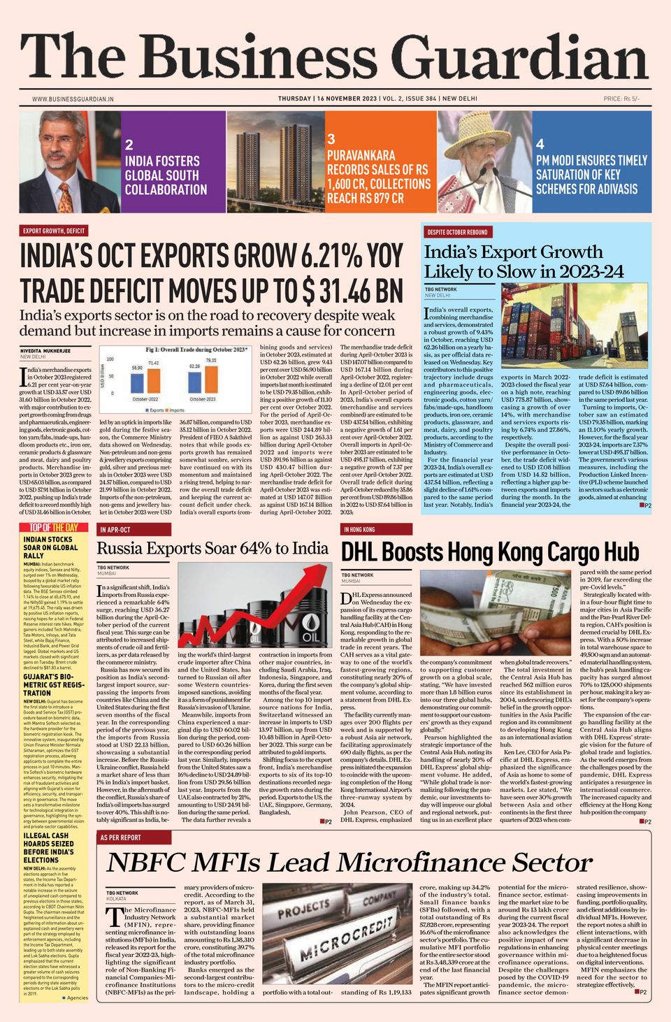 Get digital access to The Business Guardian - November 16, 2023 issue ...