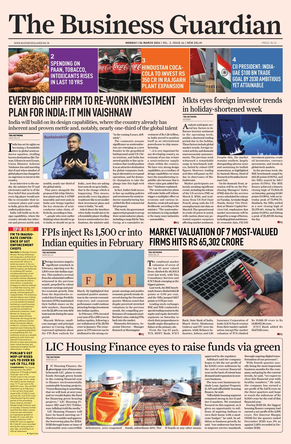 Get digital access to The Business Guardian - March 04, 2024 issue | Magzter.com
