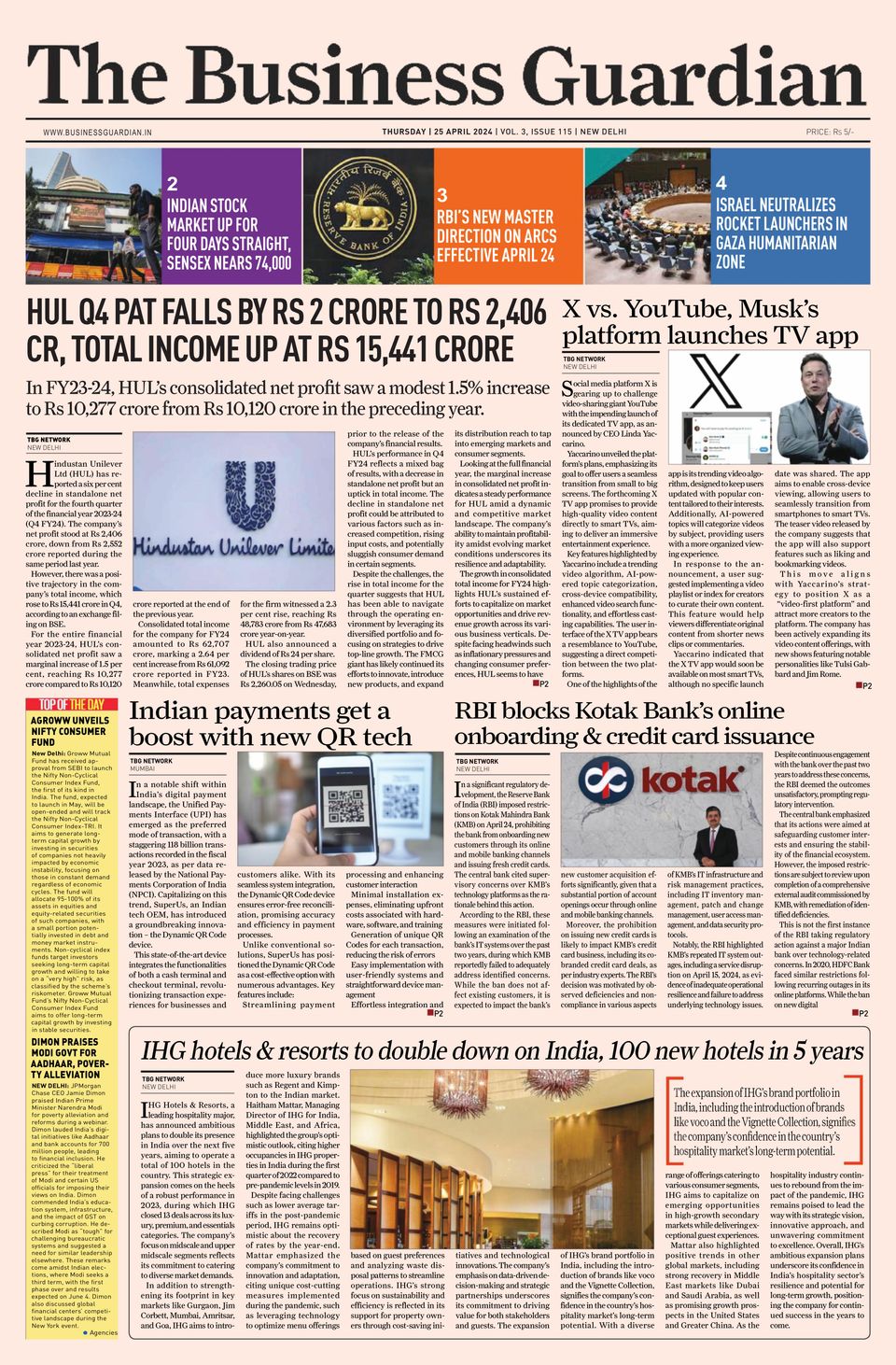 Get digital access to The Business Guardian - April 25, 2024 issue ...