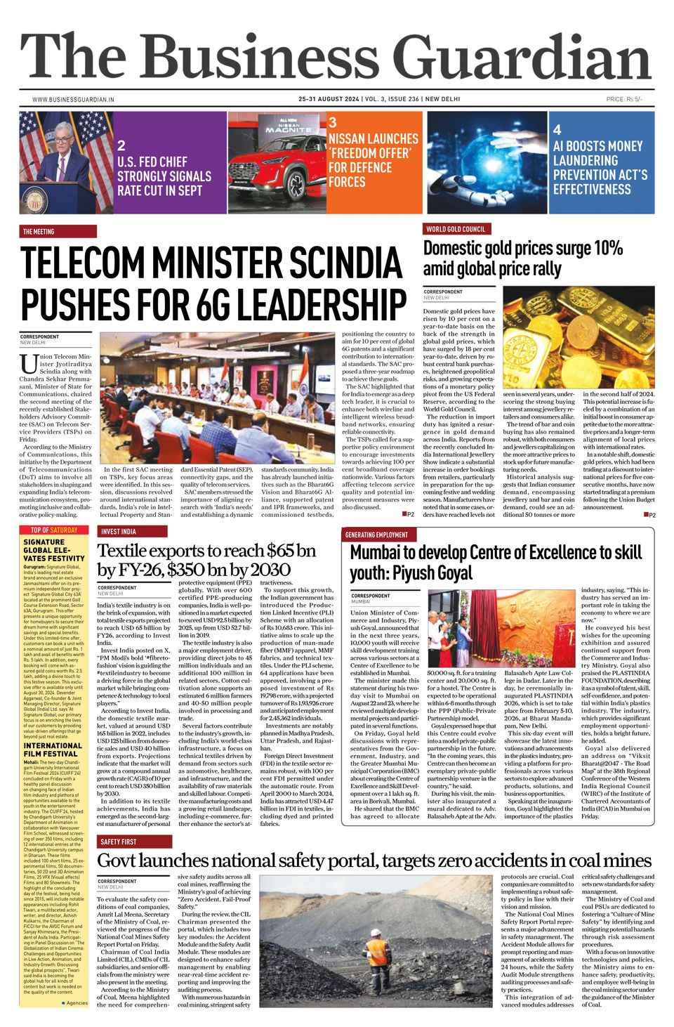 Get digital access to The Business Guardian - August 25, 2024 issue ...