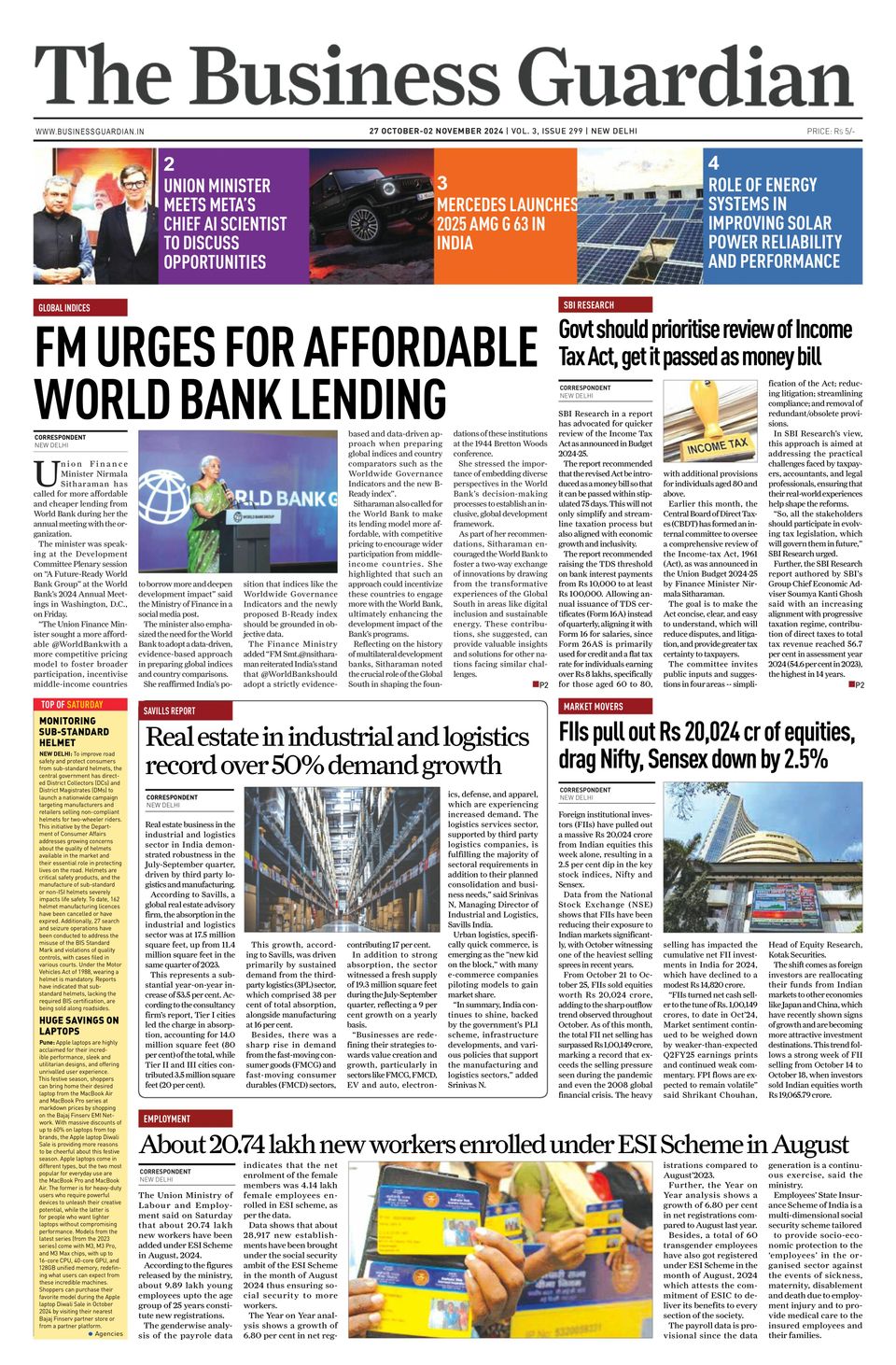 Get digital access to The Business Guardian - October 27, 2024 issue ...