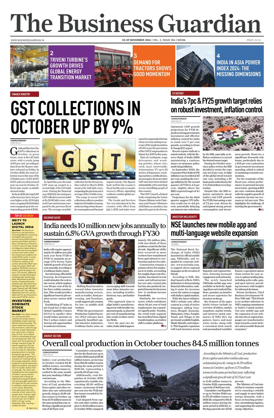 Get digital access to The Business Guardian - November 03, 2024 issue ...