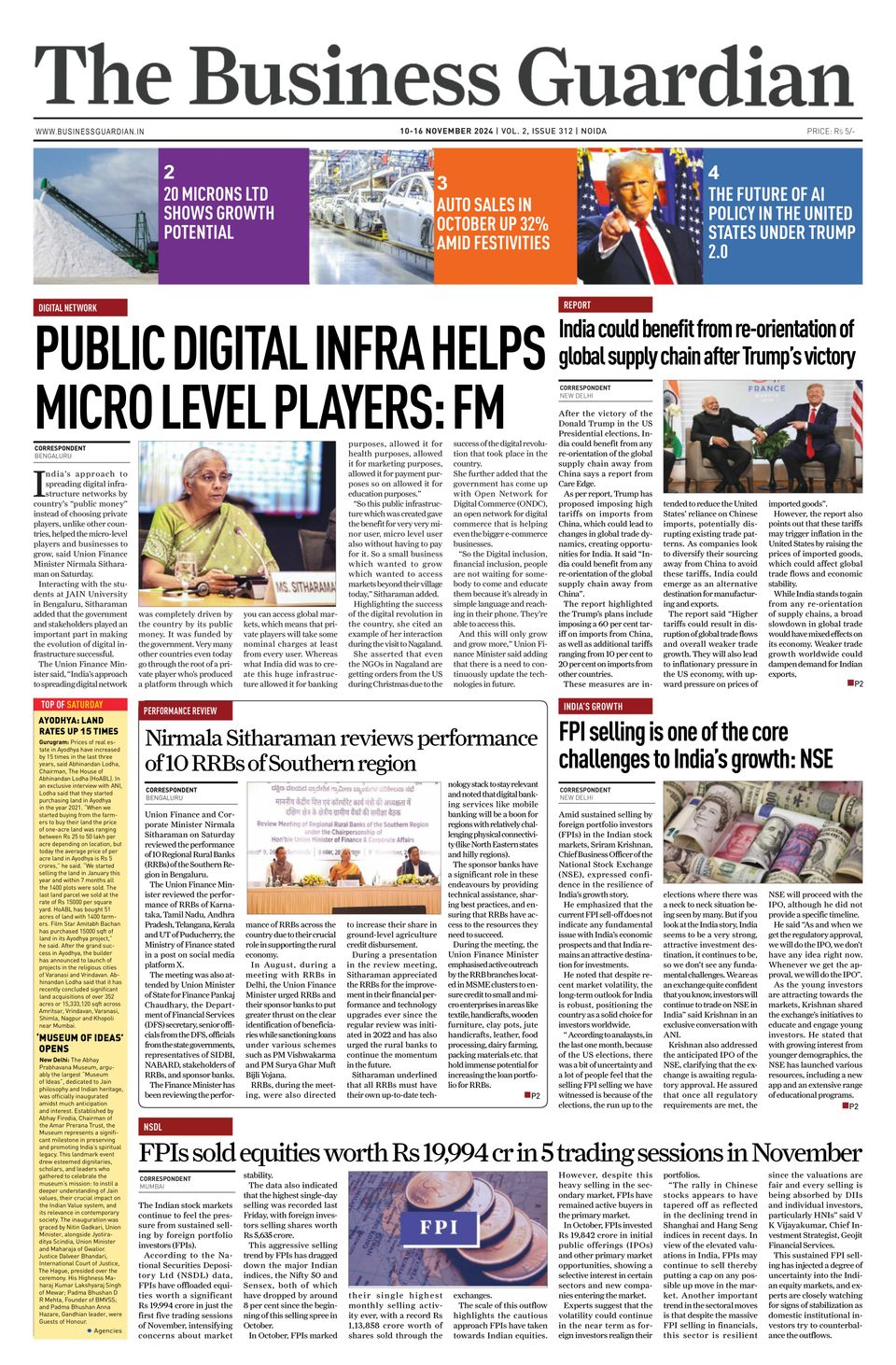 Get digital access to The Business Guardian - November 10, 2024 issue ...