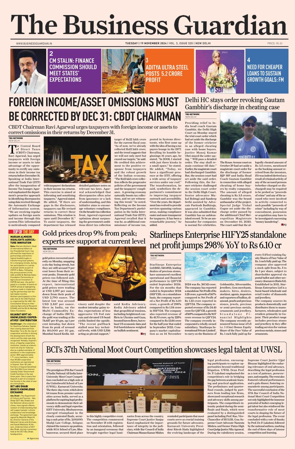 Get digital access to The Business Guardian - November 19, 2024 issue ...