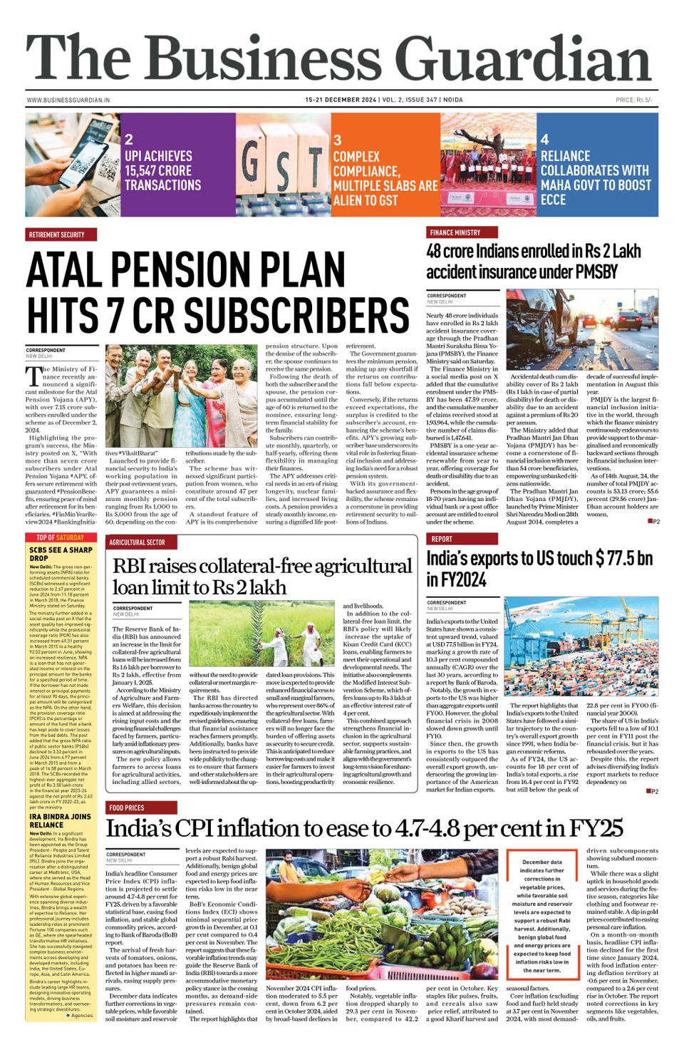 Get digital access to The Business Guardian - December 15, 2024 issue ...