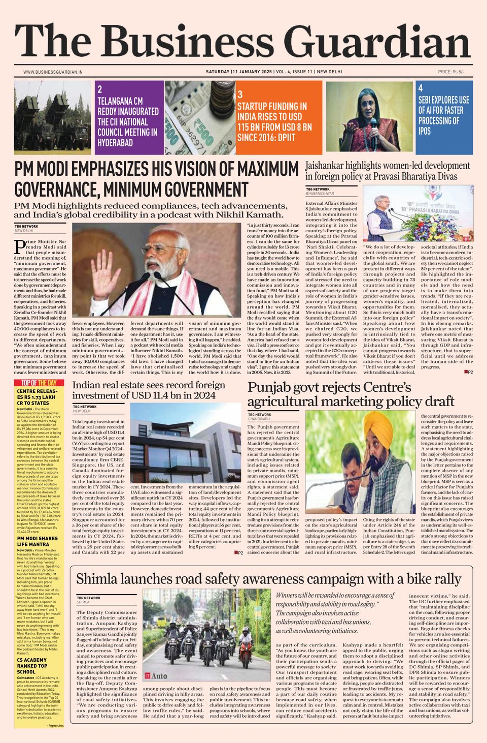 Get digital access to The Business Guardian - January 11, 2025 issue ...