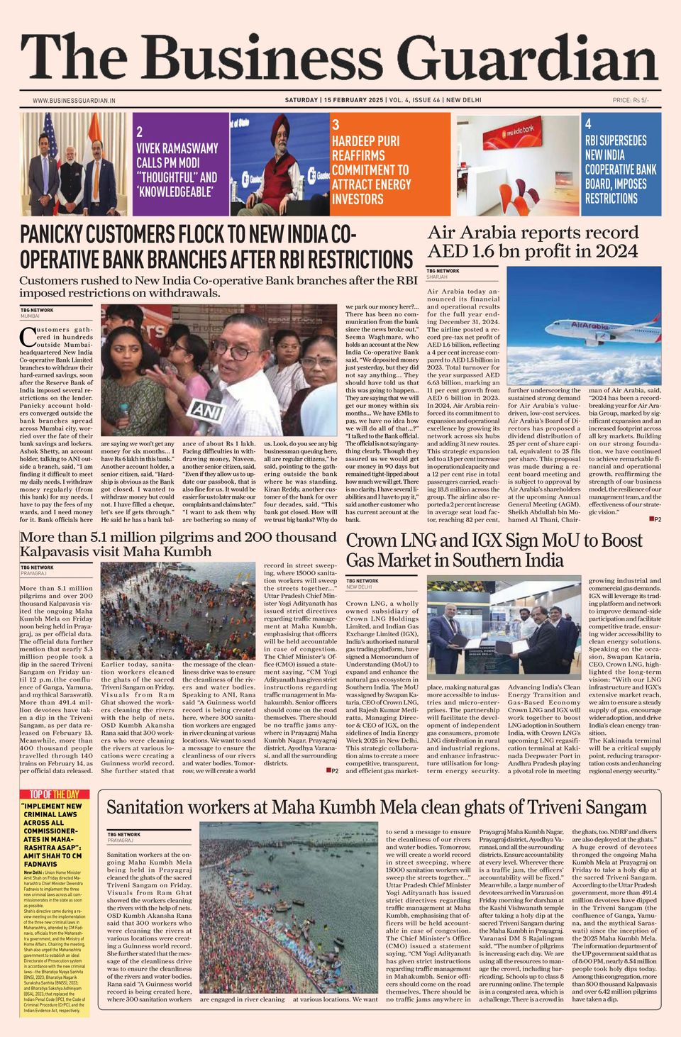 Get digital access to The Business Guardian - February 15, 2025 issue ...
