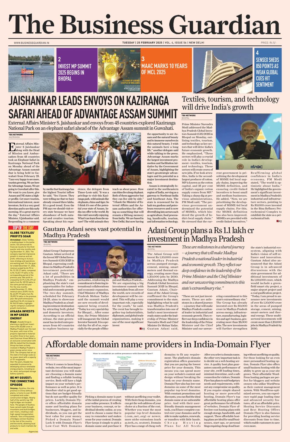Get digital access to The Business Guardian - February 25, 2025 issue ...