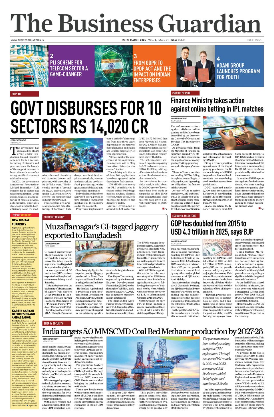 Get digital access to The Business Guardian - March 23, 2025 issue ...