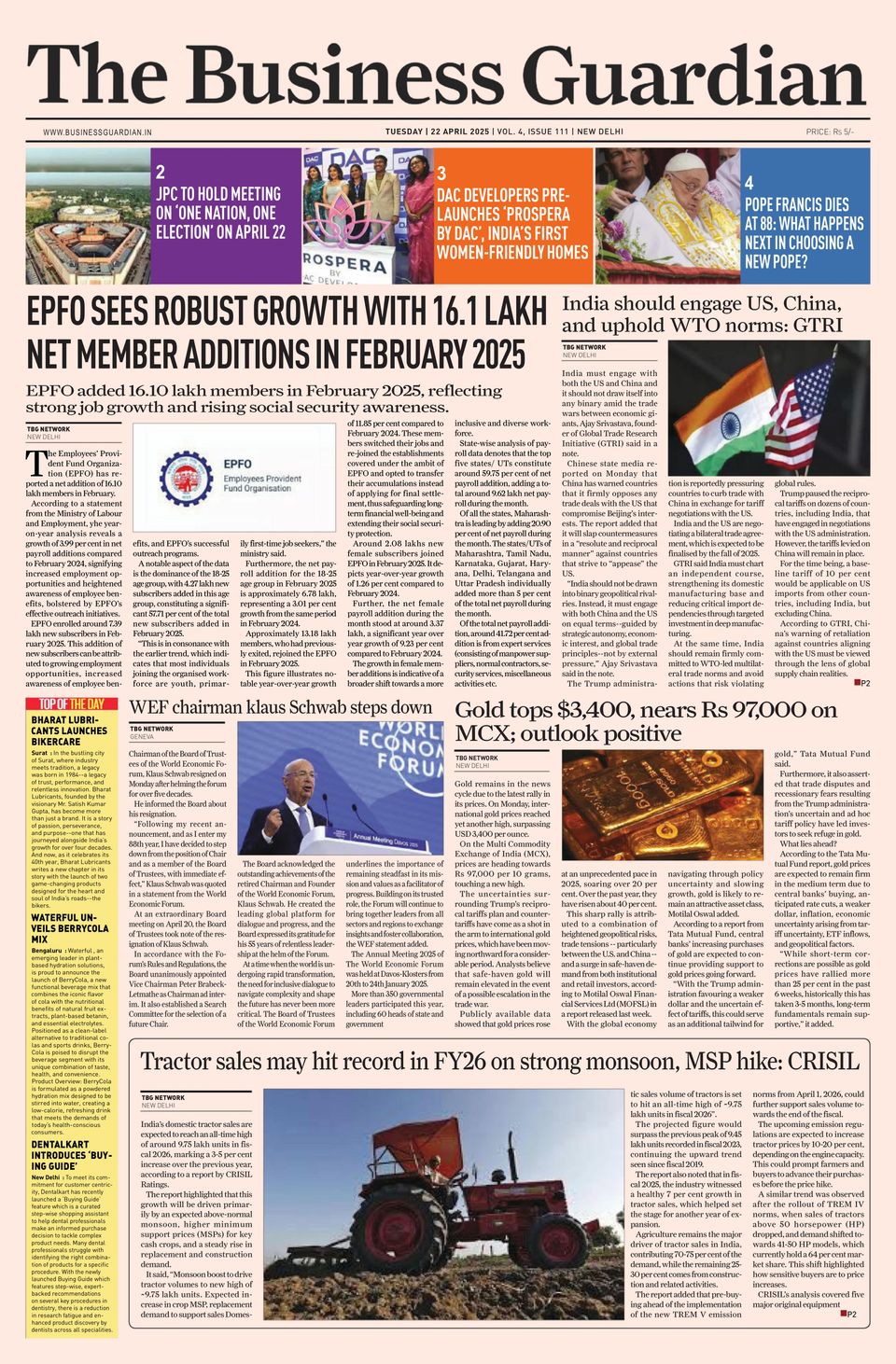 Get digital access to The Business Guardian - April 22, 2025 issue ...