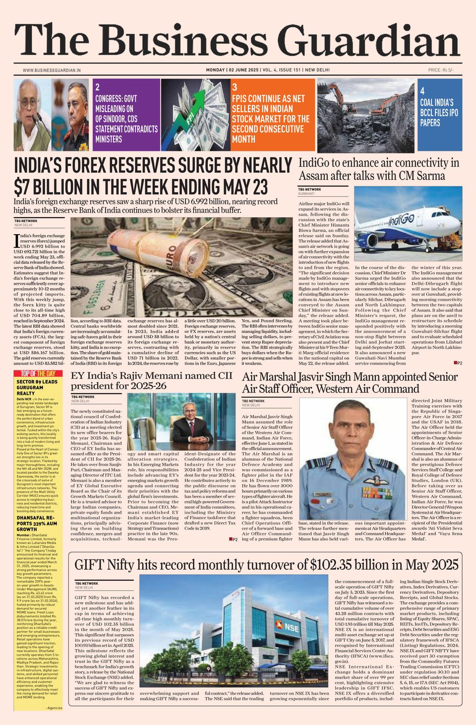 Get digital access to The Business Guardian - June 02, 2025 issue ...