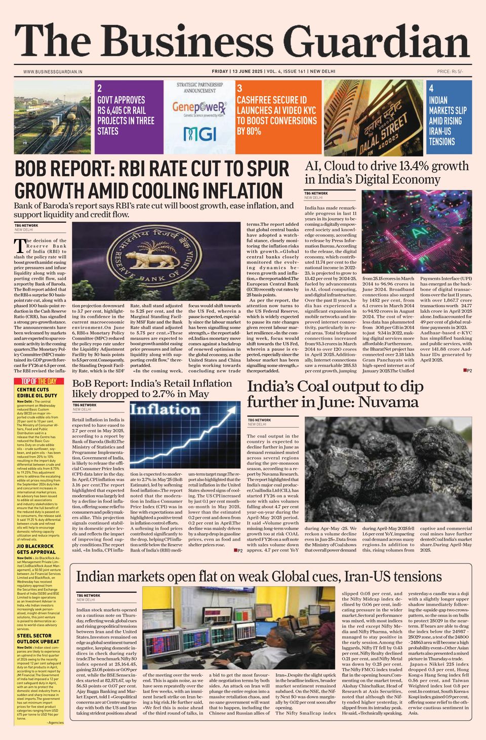 Get digital access to The Business Guardian - June 13, 2025 issue ...