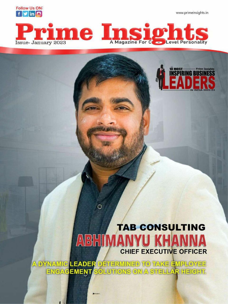 Prime Insights Magazine-January 2023 - Volume 4 Magazine
