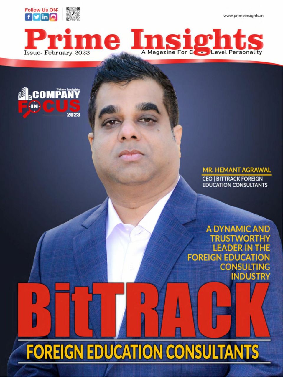 Prime Insights Magazine-February 2023 - Volume 3 Magazine Prime Insights Magazine-February 2023 - Volume 3 Magazine