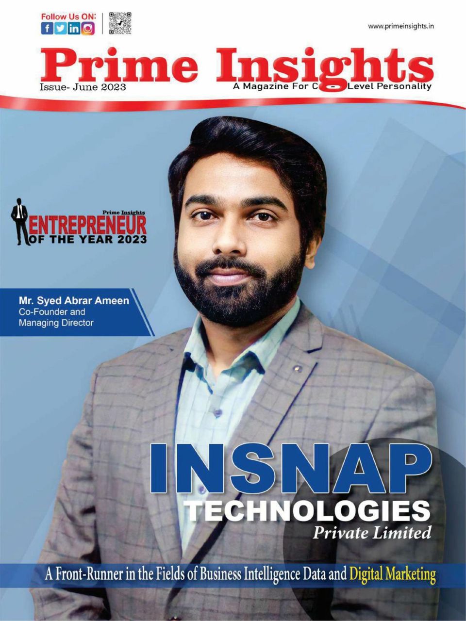 Prime Insights Magazine-June 2023 Magazine - Get your Digital Subscription